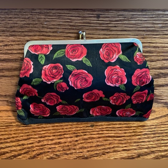 Bags | Vintage Red Roses Clutch | Poshmark